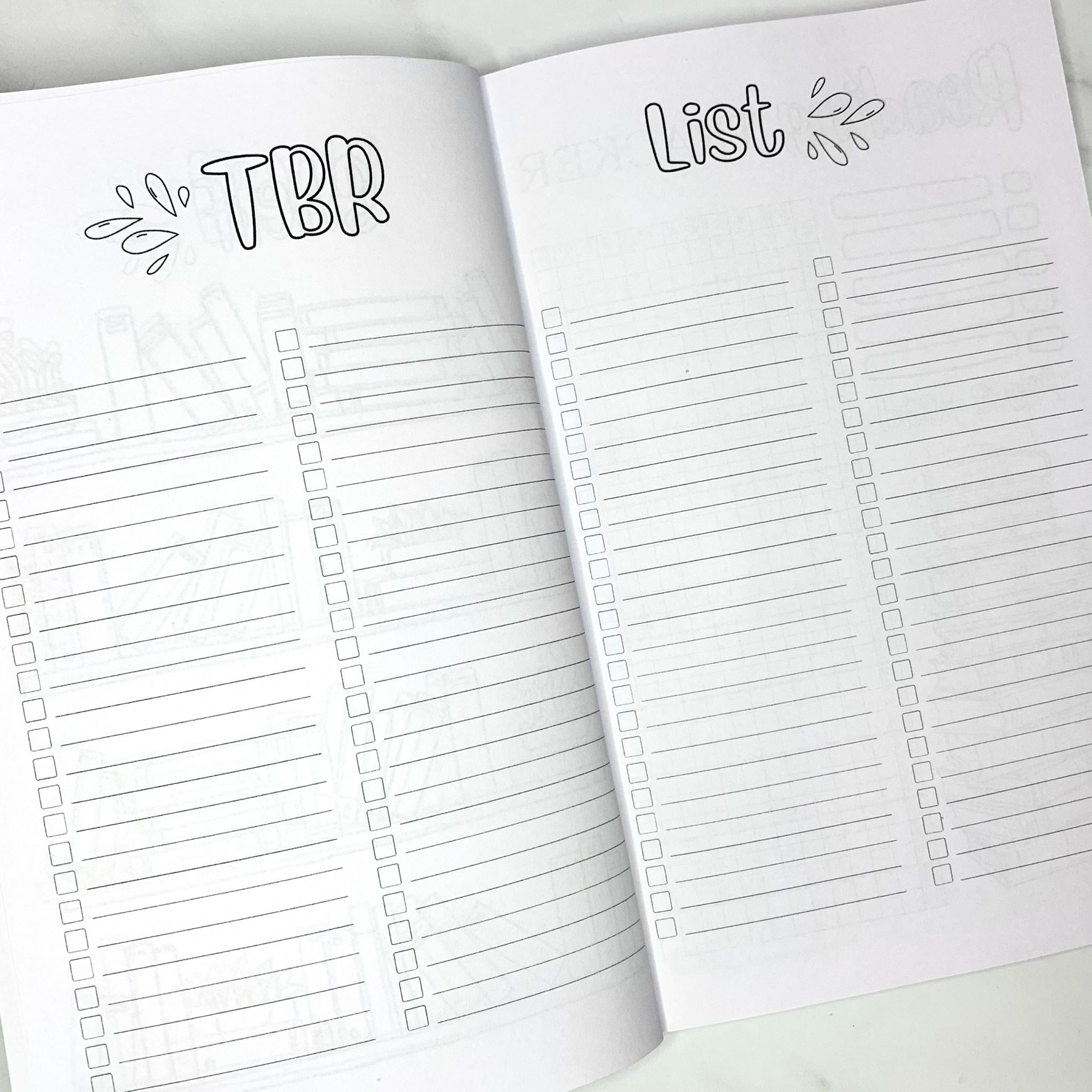 Reading Journal 100 Book Challenge Gift for Readers – Watercolor ...