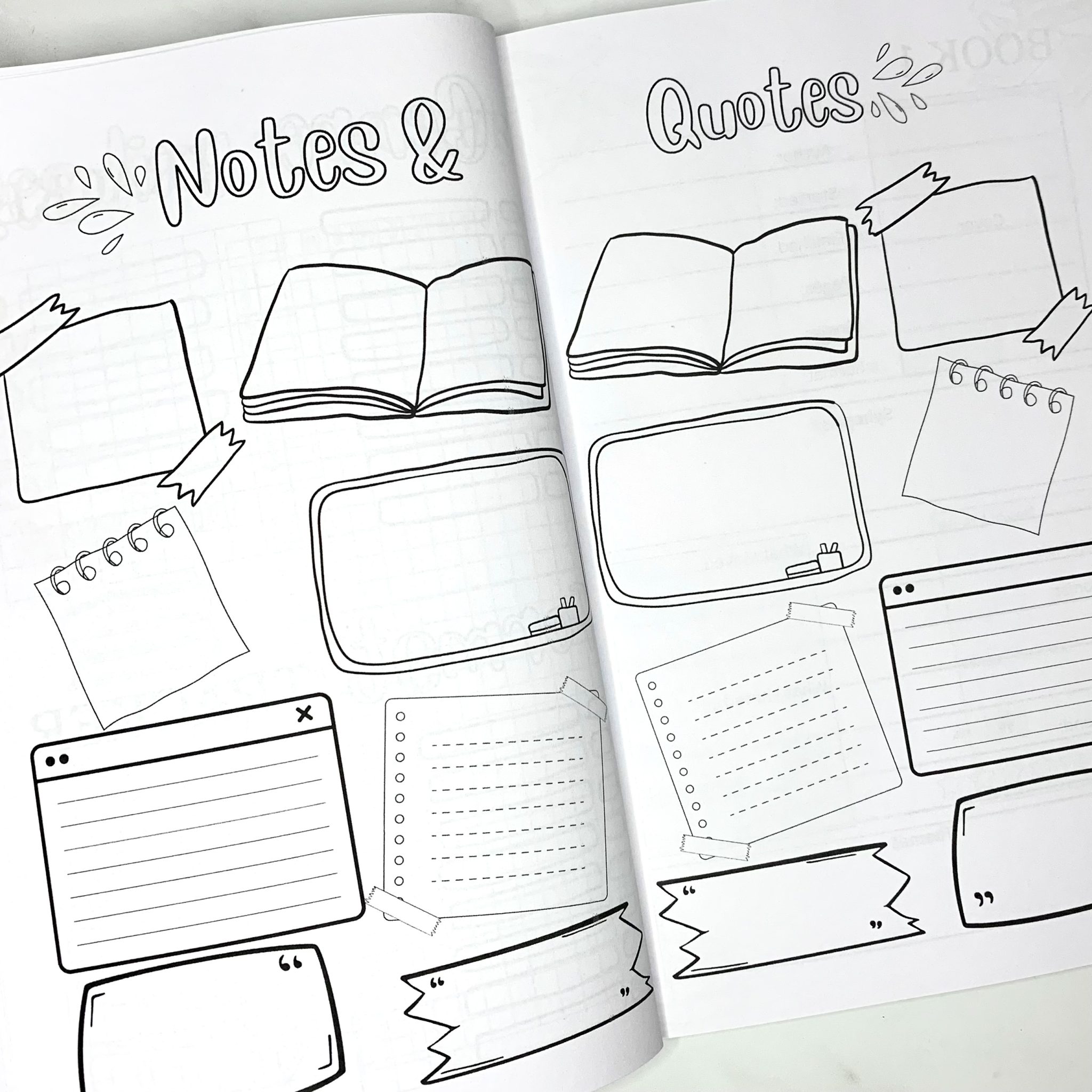 Reading Journal 100 Book Challenge Gift for Readers – Watercolor ...