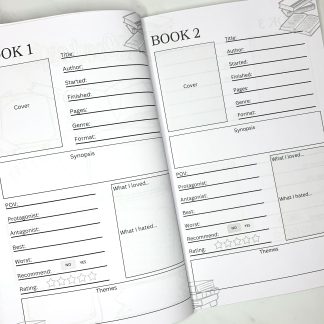Reading Journal 100 Book Challenge Gift for Readers – Mandala Notebook ...
