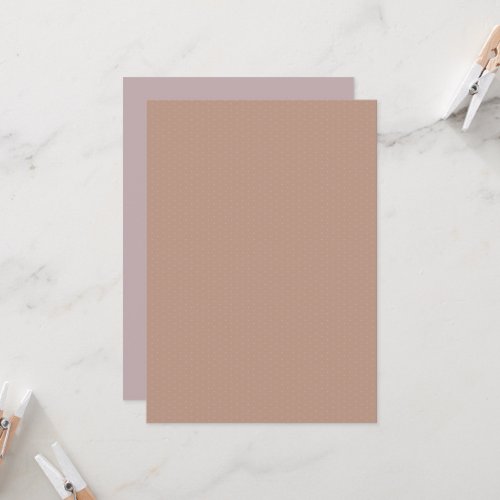 Printable Brown Polka Dots Scrapbook Paper Invitation - Triplicate