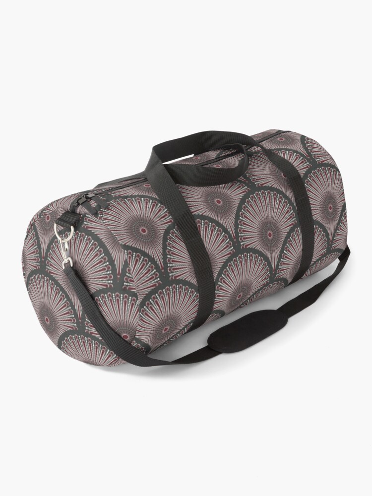 Royal Circle Vintage Glamour Dot Mandala Art Deco Scallop Duffle Bag ...