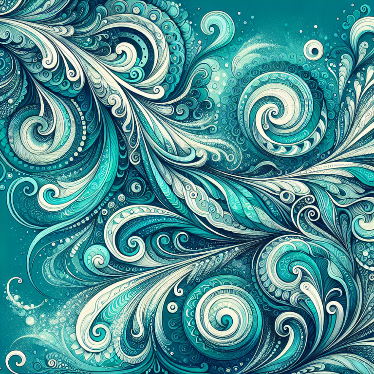 Free Printable Turquoise. Watercolour Scrapbook Paper - Triplicate