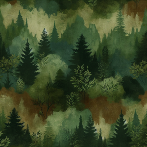 Free Printable Forest Whisper – Deep greens mixed with earthy browns ...
