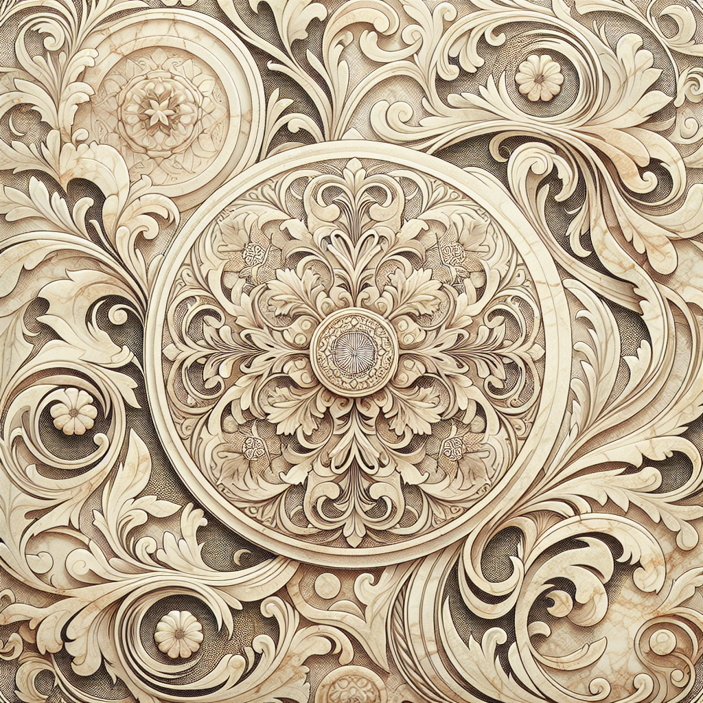 Free Printable Ivory Marble Marble Scrapbook Paper - Triplicate