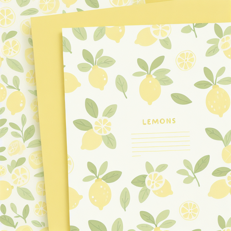 Free Printable Lemonade Dream – A soft pastel yellow, perfect for a ...